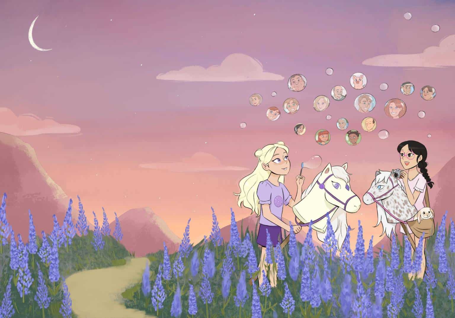 Découvrez les aventures de Leesha - Le petit monde de Leesha